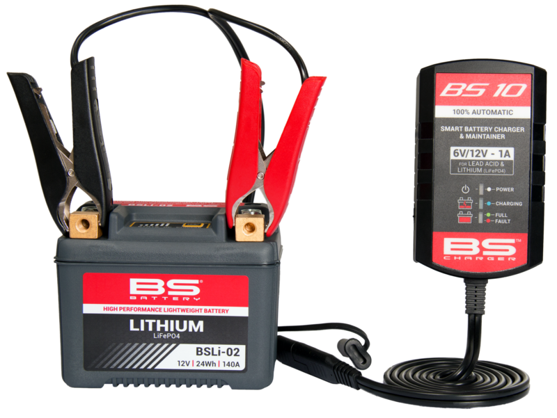 BS Battery BS10 Smart Battery Charger - 6V/12V-1A